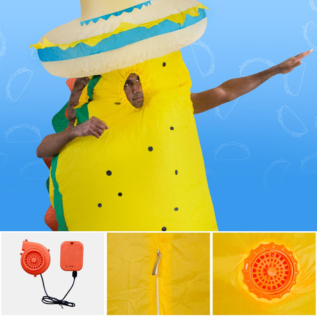 Fiesta Taco Inflatable Costume – Marketfleet Inc.