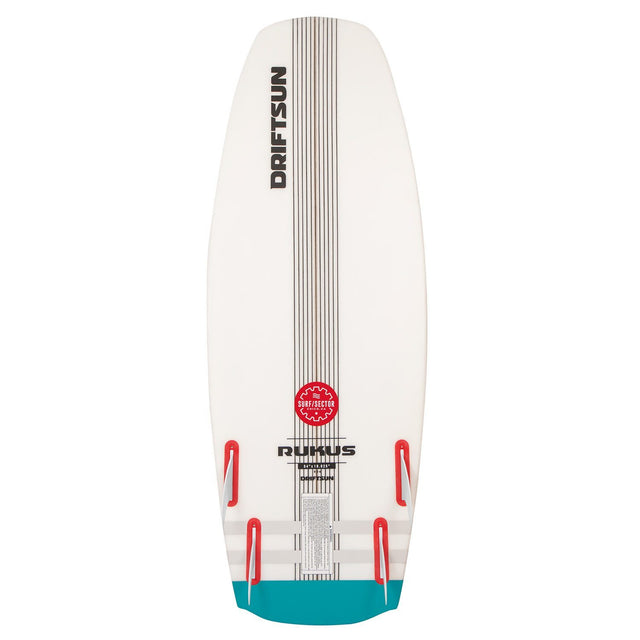 Driftsun Rukus Wakesurf Board, 4ft. 6in. Custom Surf Style Wakesurfer ...